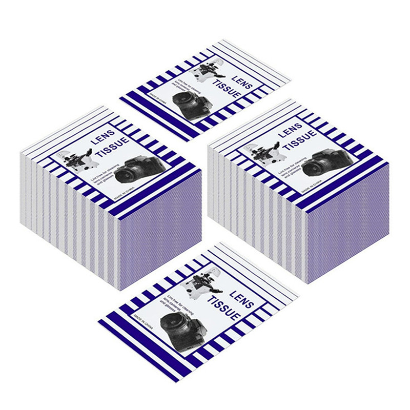 Meuctiffy 50 Pcs / Lens Paper 10 * 15cm Large Lens Wiping Paper Single ...