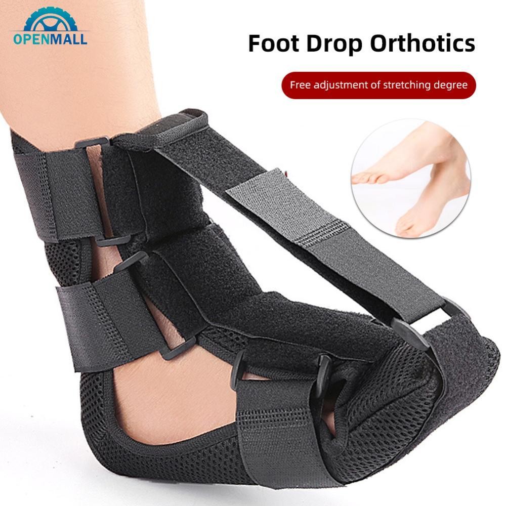 OPENMALL Foot Drop Orthosis Breathable Adjustable Support Foot Brace ...