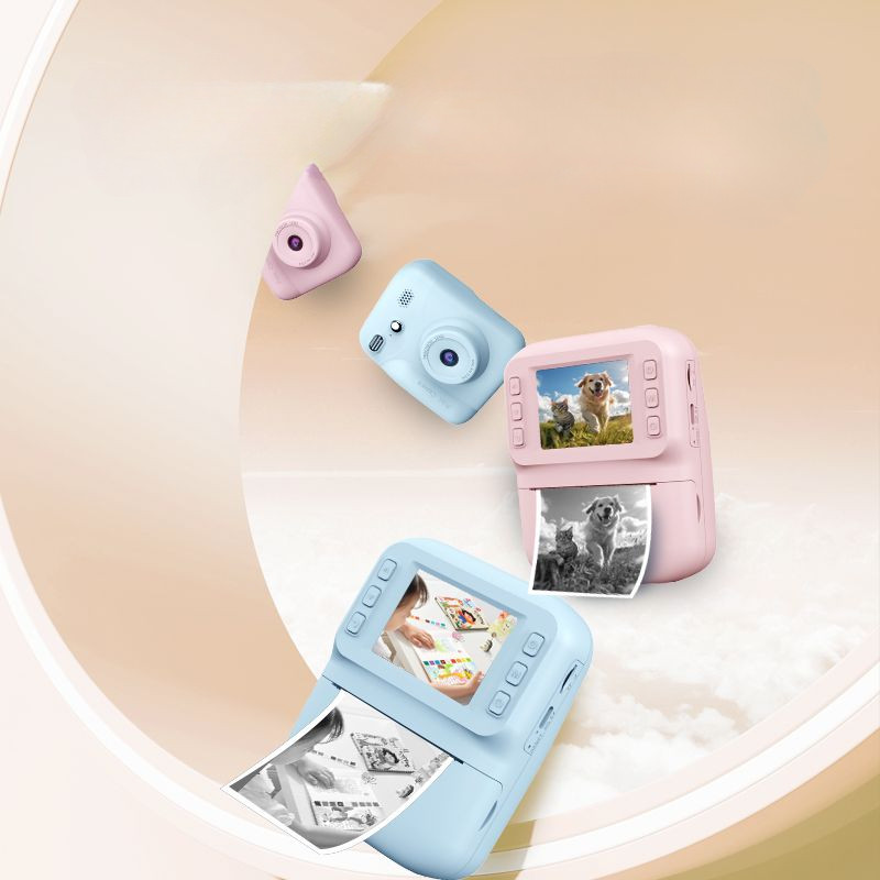 Polaroid Camera Cute Student Gift Face Value Photo Paper Real Machine ...