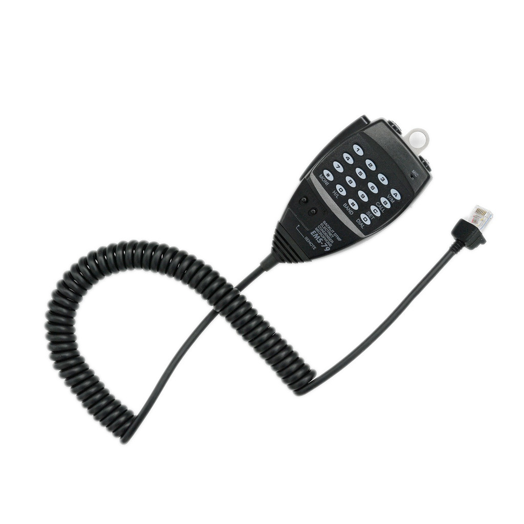 EMS79 Hand Microphone RJ45 DTMF Keyboard for ALINCO DR735 DR735R Mobile Radio PTT Mic Speaker ...