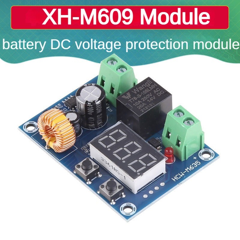 XH-M609 12-36V Low Voltage Battery Disconnect Protection Module DC ...