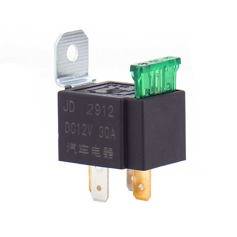 JD1912 car relay 12V24V30A4 normally open with fuse modified horn ...
