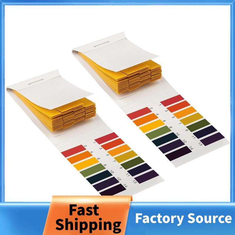 2 Set 160 Strips 1-14 PH Litmus Paper Ph Test Strips Water Cosmetics ...