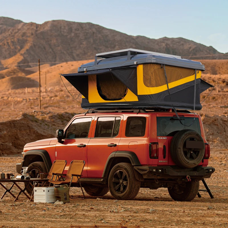 Naturnest Roof top Car Tent for Camping, Rooftop Tent Hard Shell, Car ...