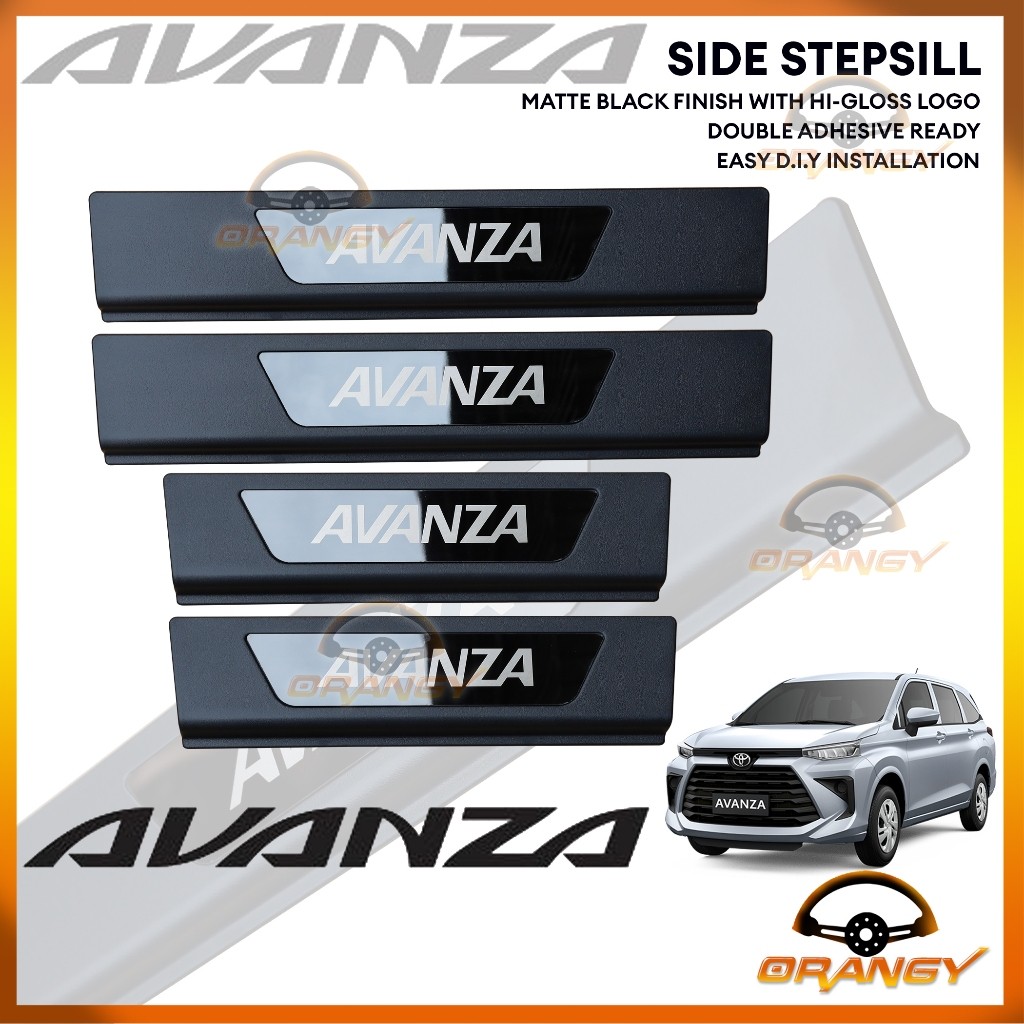 Toyota Avanza 2022 to 2025 OEM Side Stepsill / Door Step Sill Protector ...
