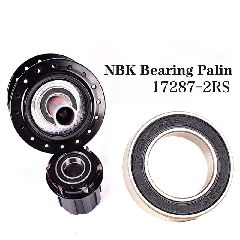 Bicycle Hub Bearing Palin 17287-2RS NBK Hub Fastace For XM490 XM460 ...