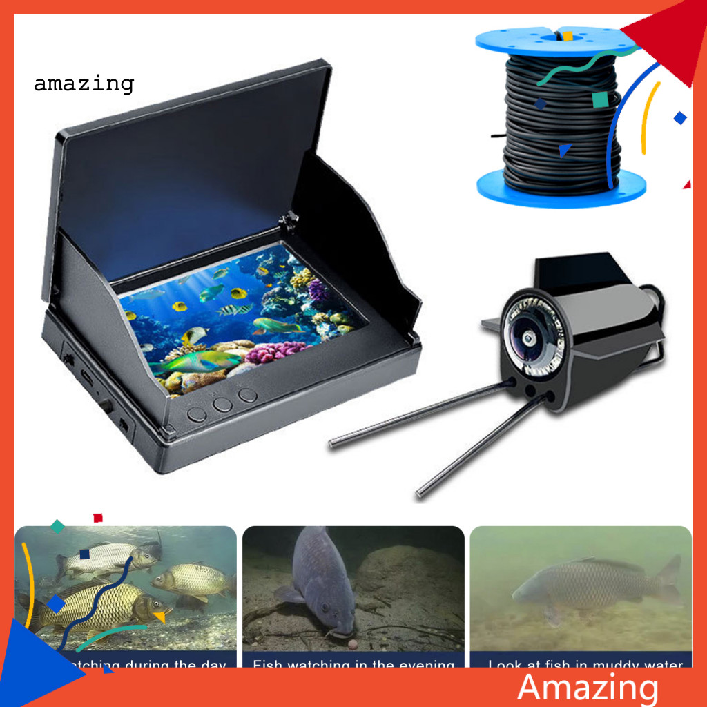 [AM] Wide-angle Underwater Camera High Clarity Underwater Fishing ...