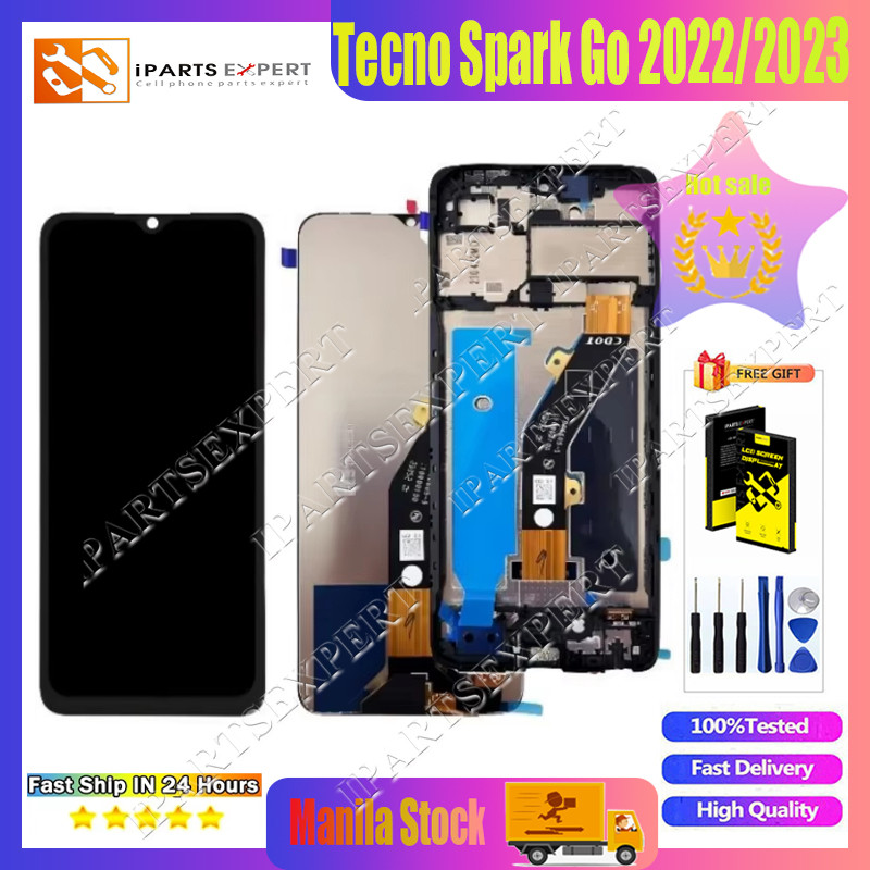 IPARTSEXPERT Original High quality LCD For Tecno Spark Go 2022 2023 KG5 ...