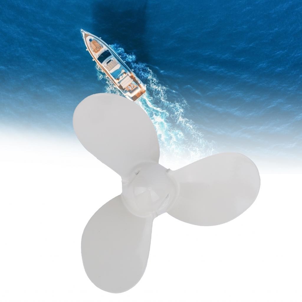 Nearbeauty 7-1/4X5-A Outboard Motor Propeller Alloy 3 Blades Propellers ...