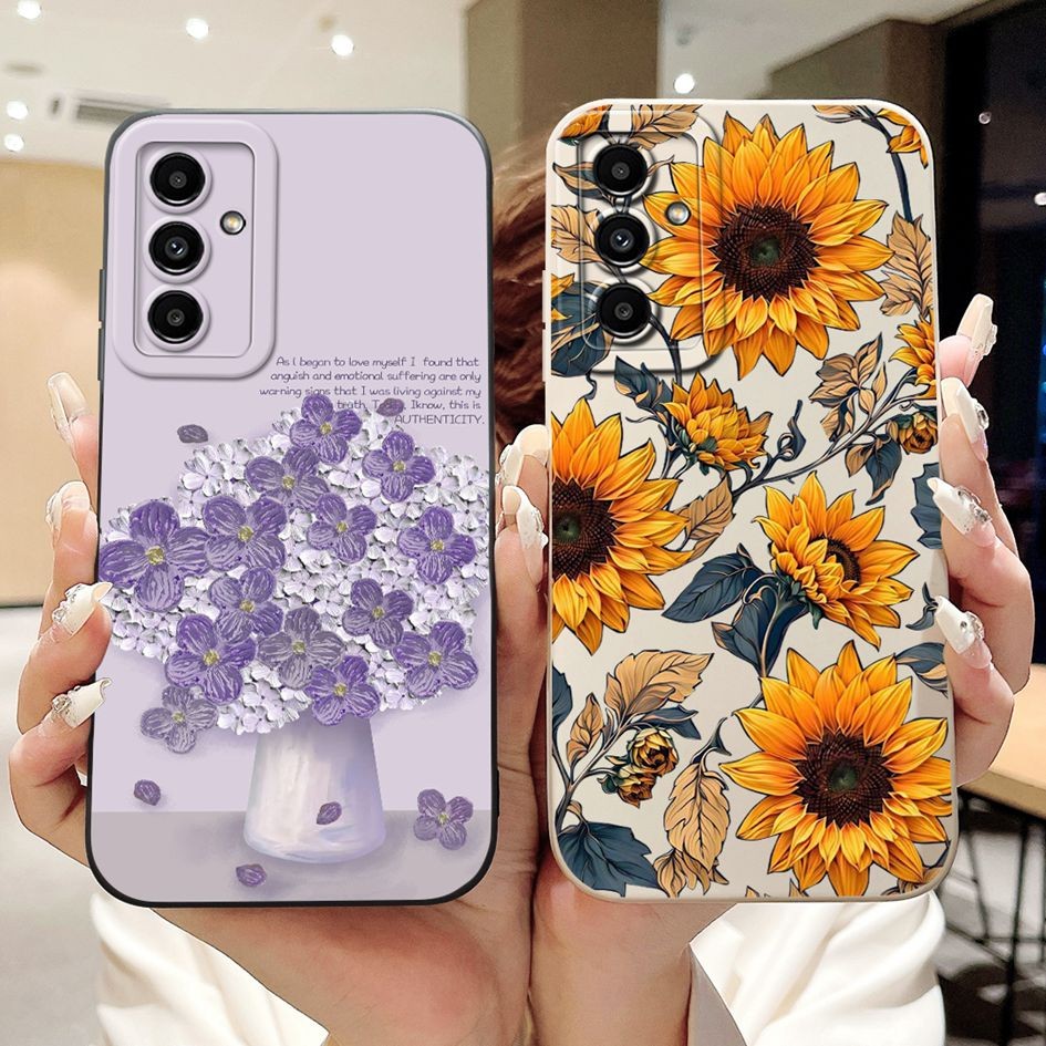 Shockproof Casing For Samsung Galaxy M23 5G Case Popular Flower Cactus ...