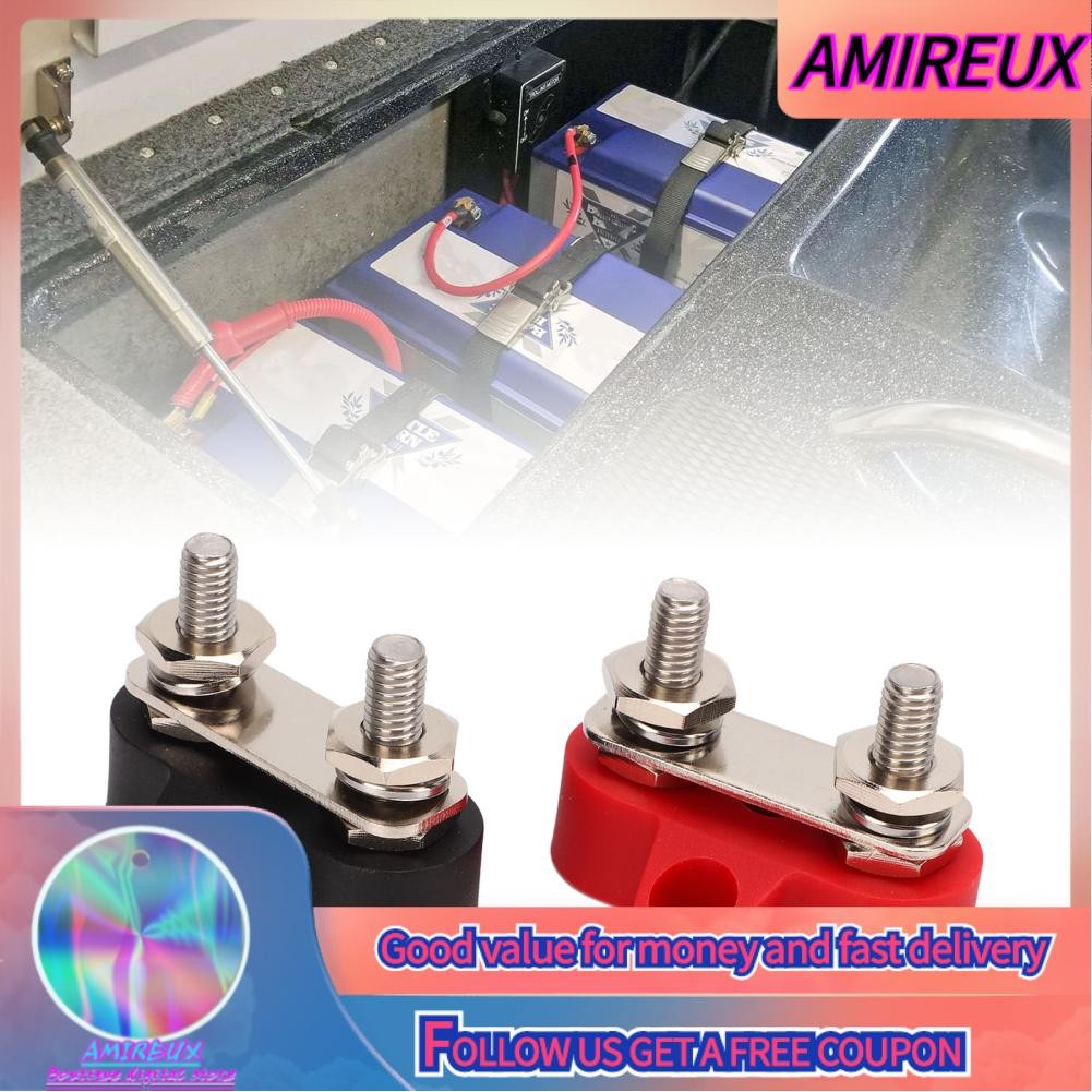 Amireux Positive Negative Power Junction Distribution Block 2 Studs Bus ...
