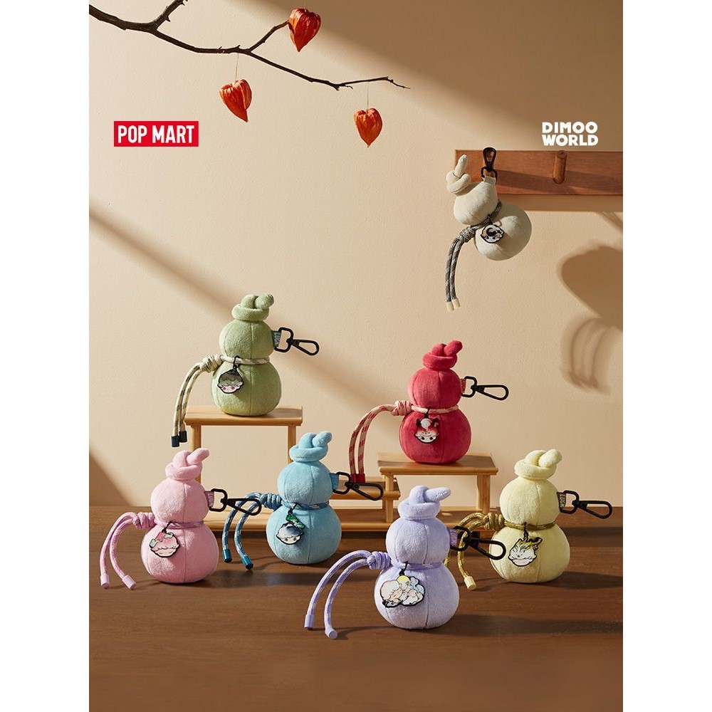 Genuine POPMART DIMOO Stories in the Cup Series Fulu sachet gourd ...