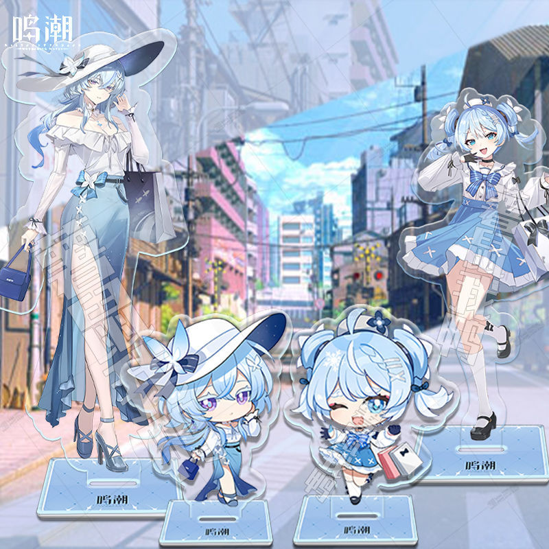 The Shorekeeper Toy Figures Acrylic Stand Anime Model Action Figure ...