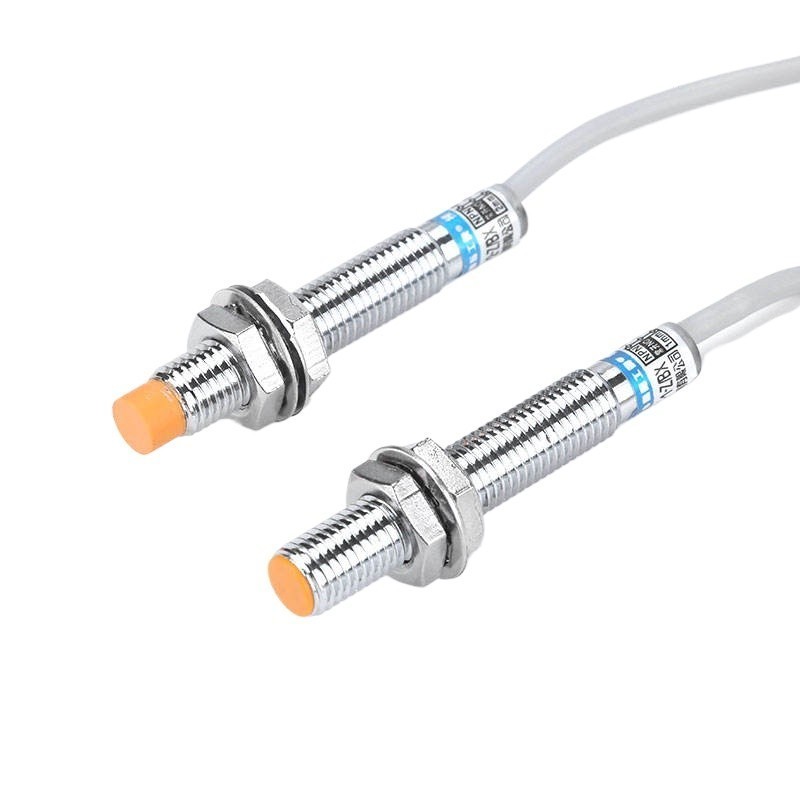 Hugong M8 inductive metal proximity sensor switch L8A3-2-Z/BX three-wire NPN normally open 24V ...