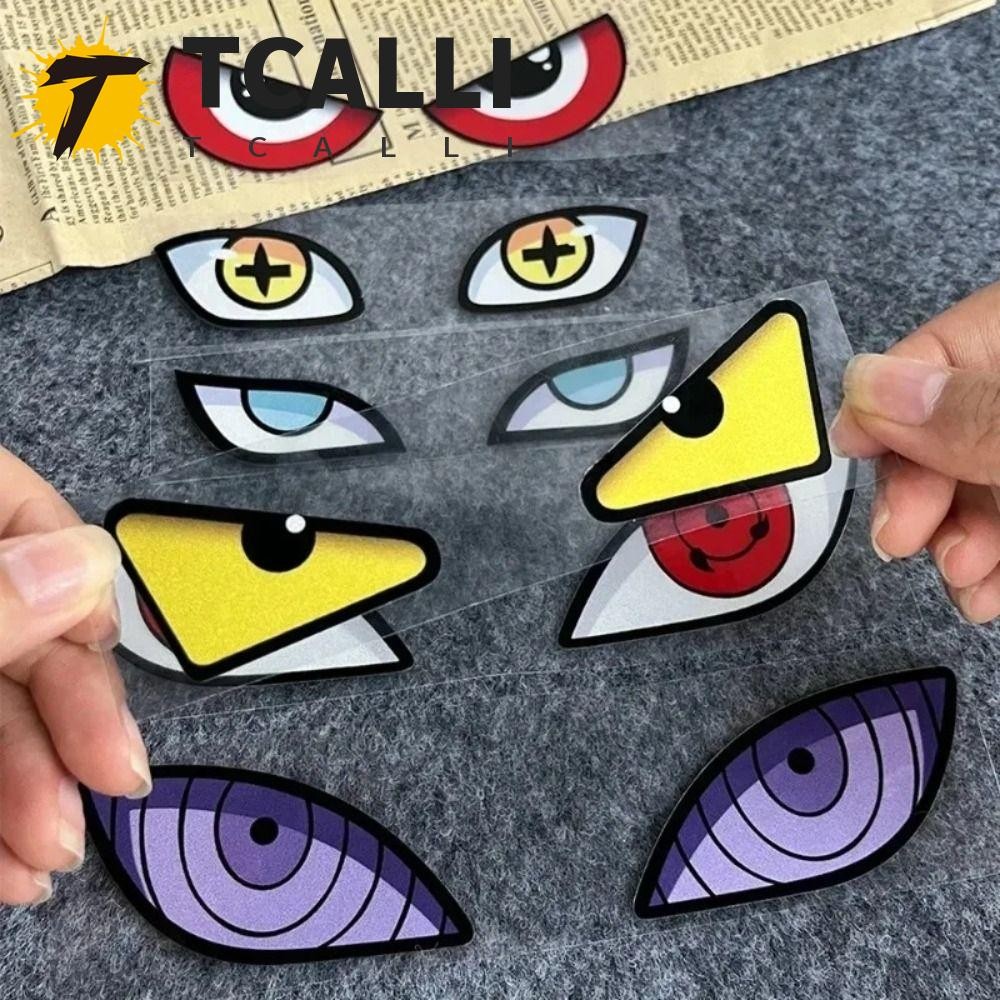 TCALLI Car Stickers, Brake Light Rear Window Car Reflective Stickers ...