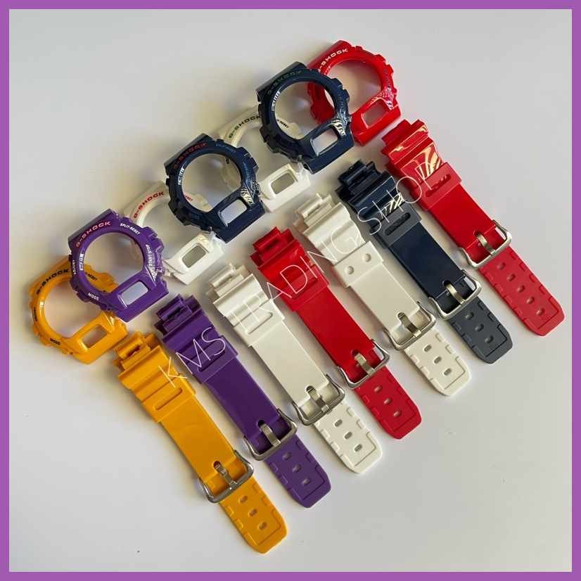 Replacement]vU}Strap)zj}H-&>Mo}Bezel>Wc}Glossy>xn}for>ss}G-shock>Tz ...