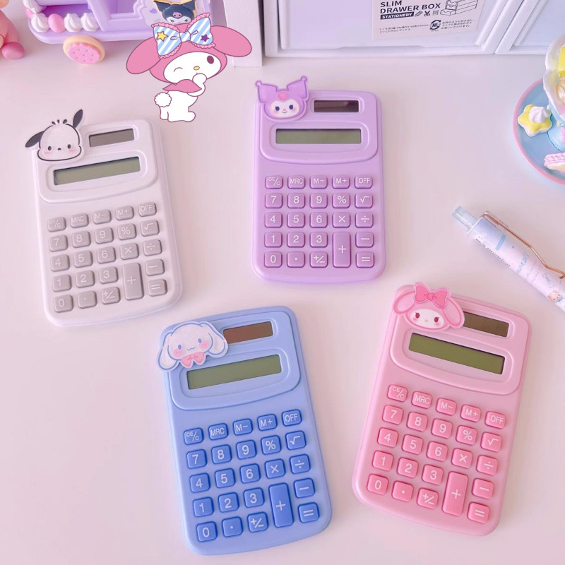 Cute Kuromi Cinnamoroll My Melody Cartoon Computer Hello Kitty Student ...