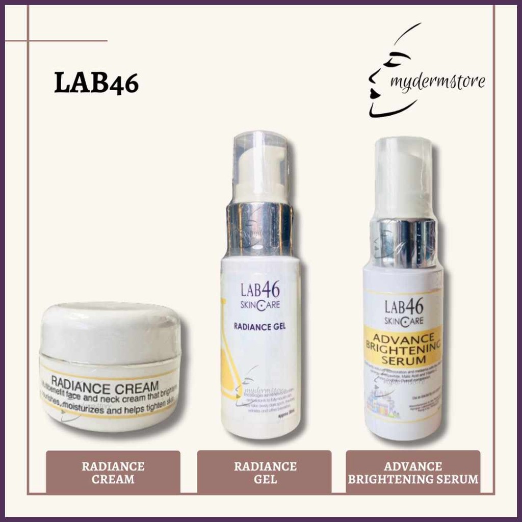 Lab46(n&Lab>wG)46)j>Radiance)H>Cream)N>20g)c>|)v>Radiance)m>Gel 30ml ...