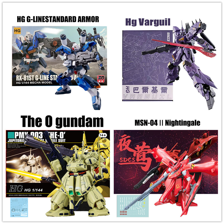 G-LINE Gundam HG Sdcs Nightingale STANDARD ARMOR The O HG Gundam Atlas Varguil Mighty Strike ...