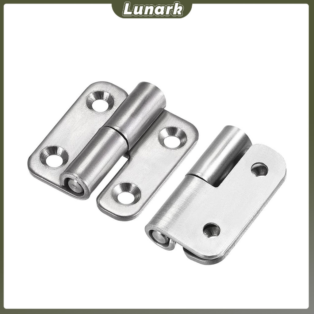 LK 33*37*2mm Stainless Steel Hinge Flat Folding Door Fan-shaped Hinge Removable Industrial Hinge ...