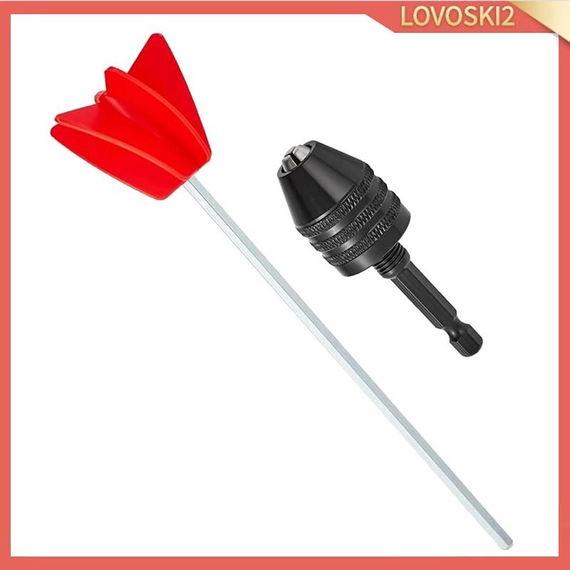 [Lovoski2] Mixer Attachment Paint Mixer Epoxy Mixer Concrete Mortar ...