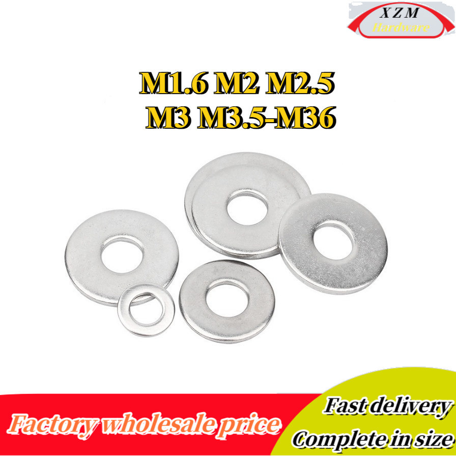 304 Stainless Steel Ultra-Thin Washer Washer Flat Washer Extra Large ...