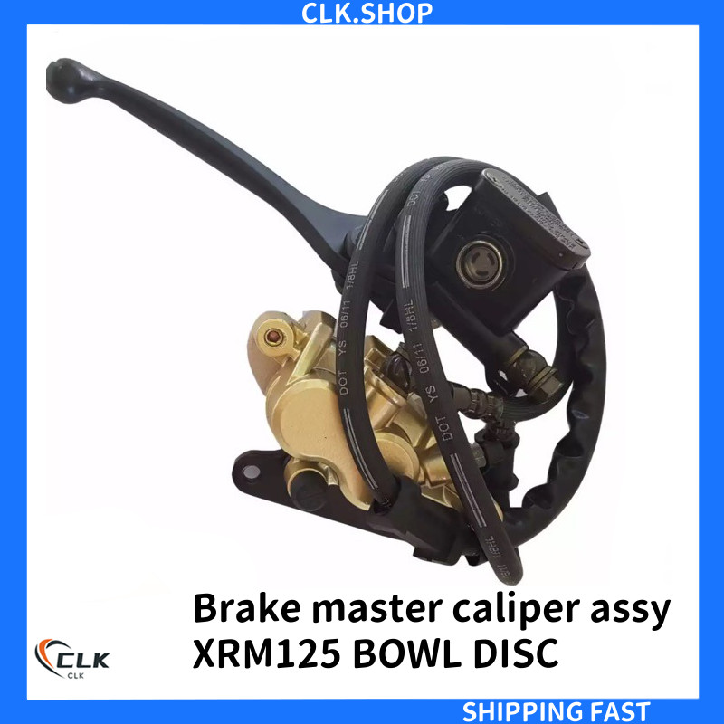Brake master caliper assy WAVE100/WAVE125/XRM125 BOWL DISC | Shopee ...