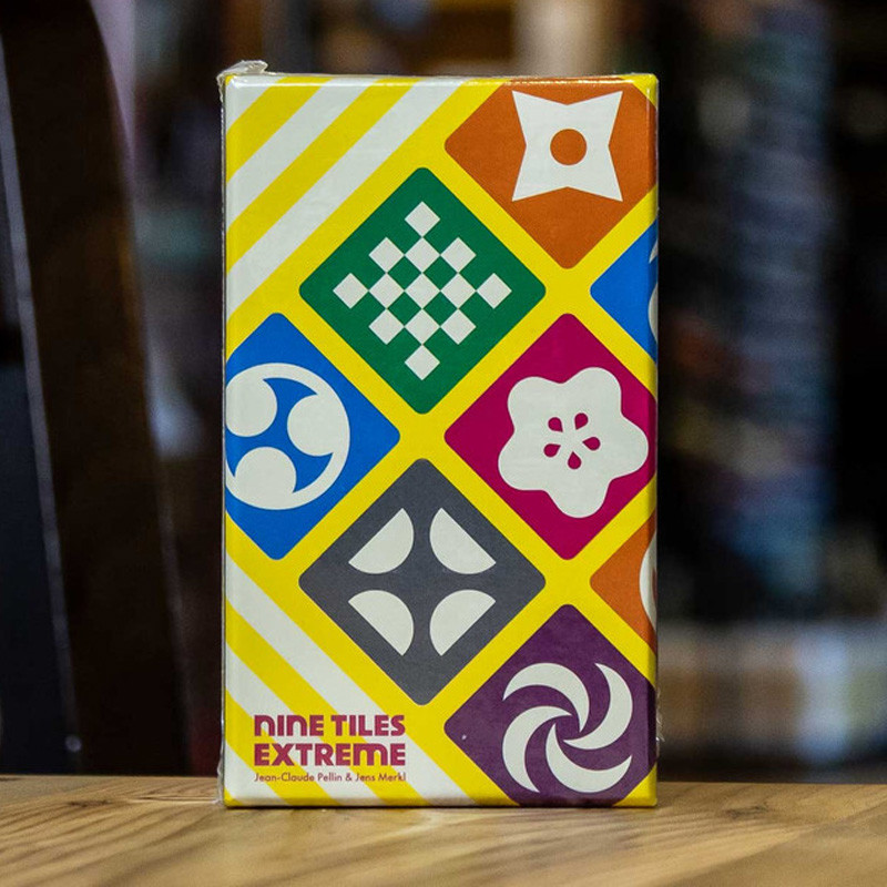 Oink Games Nine Tiles Extreme Simple & Challenging Board Game Tile ...