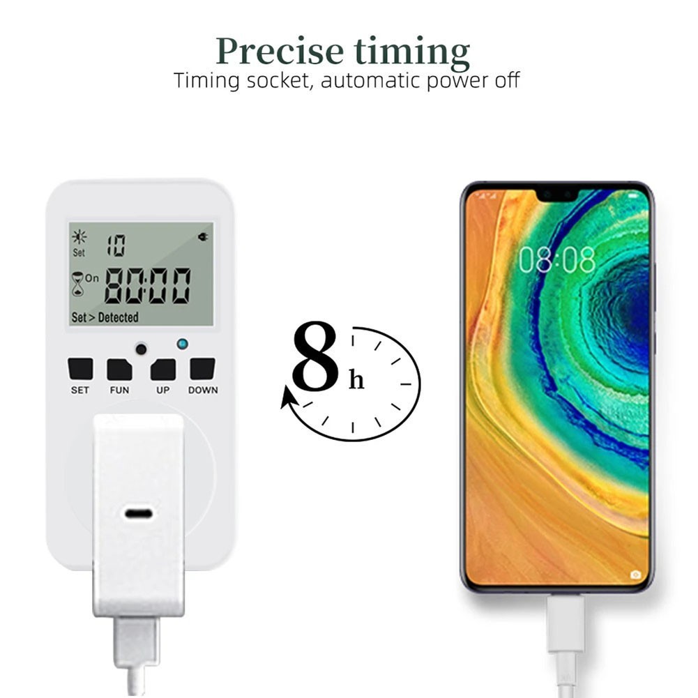 User Friendly Digital Timer Switch for Hydroponics and Electrical ...