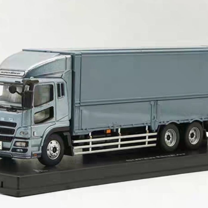 Foreign Trade 1/43 Mitsubishi FUSO Container Truck Car Model Container ...