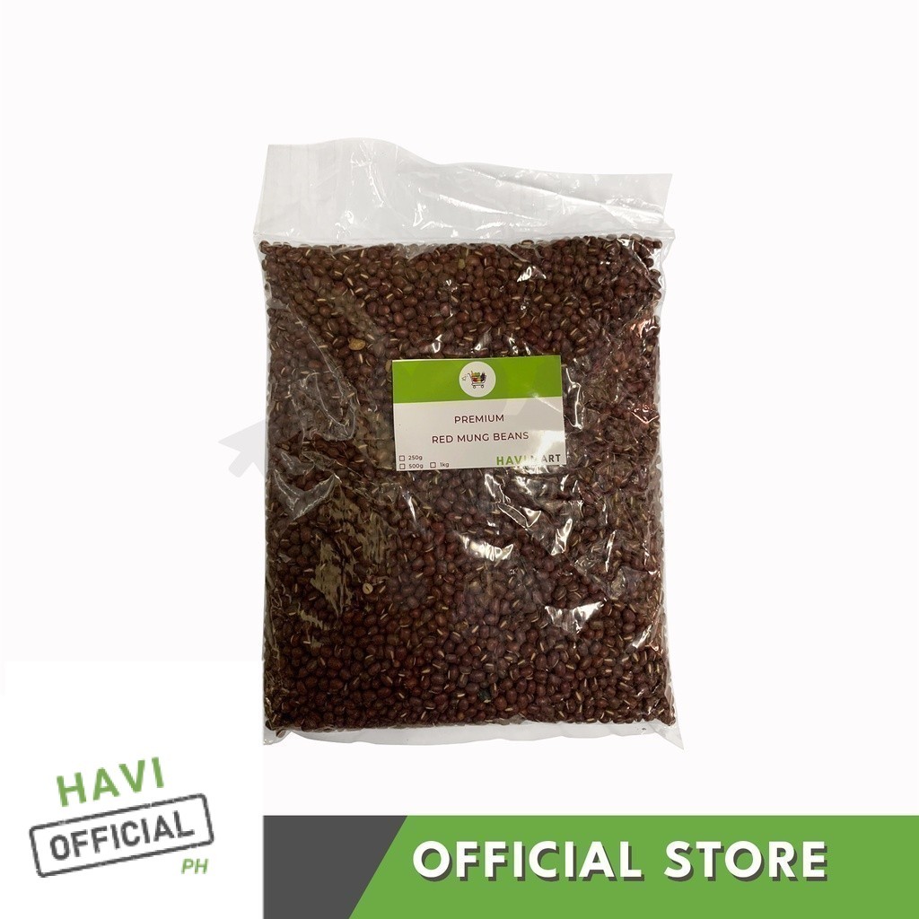 HAVI OFFICIAL Premium Red Monggo (Red Mung Beans) 1kg | Shopee Philippines