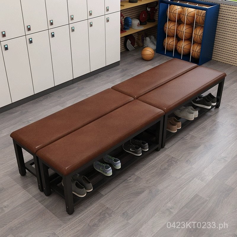 Clothing Store Gym Lounge Shoe Changing Bench Long Bench Changing Room ...