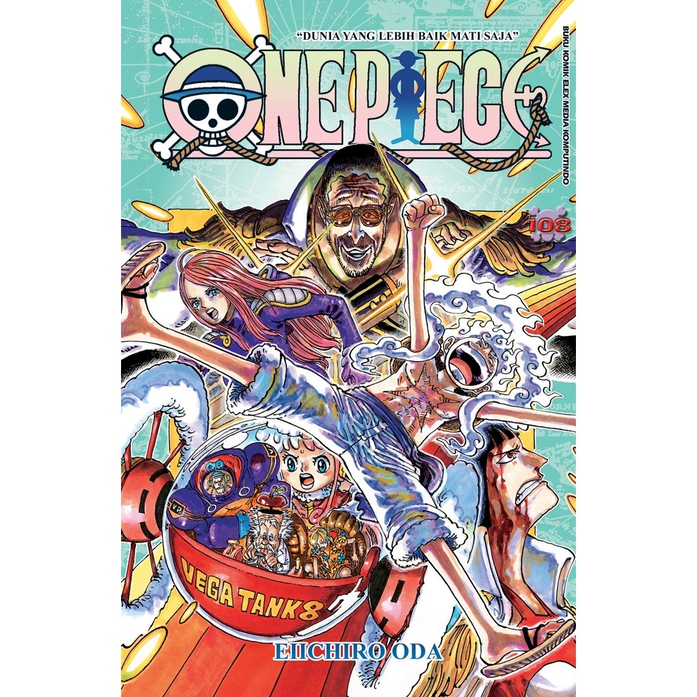 ** ONE PIECE 108 EIICHIRO ODA COMIC | Shopee Philippines