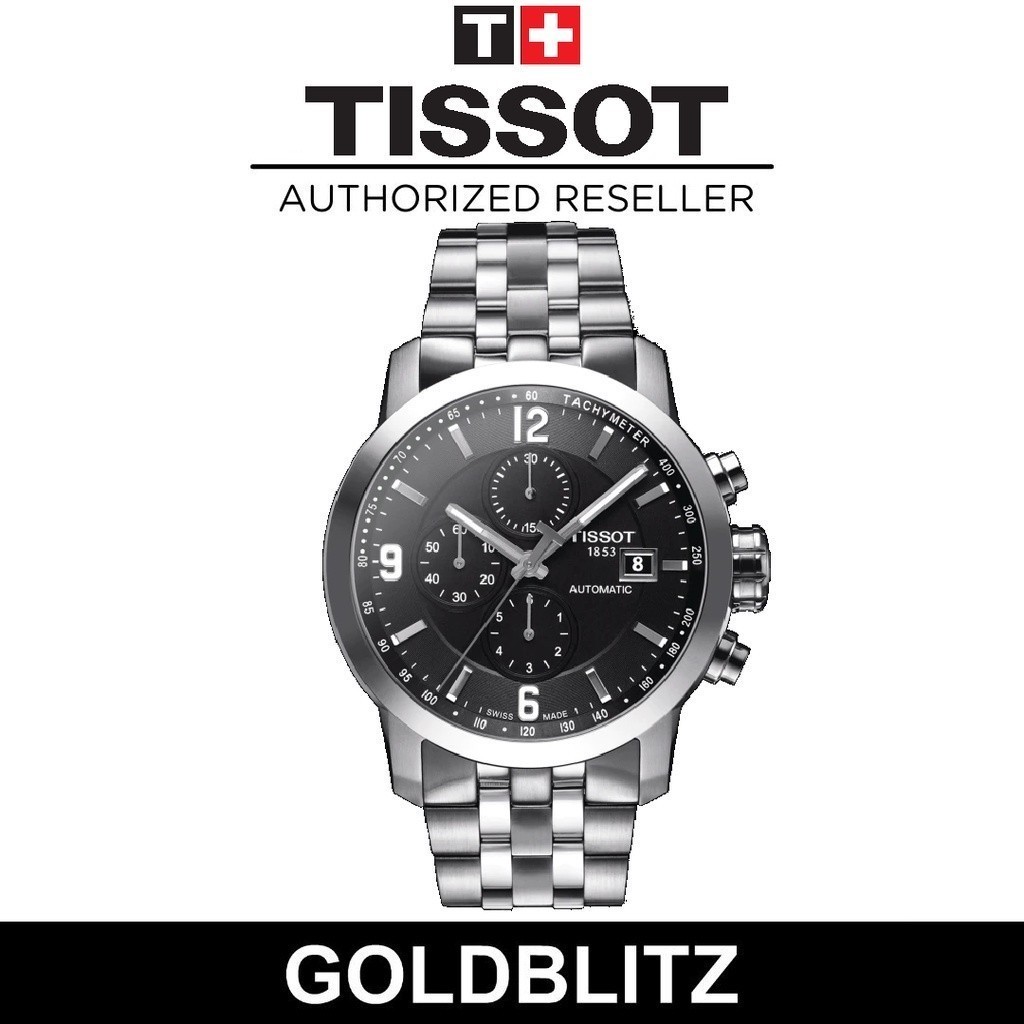 TISSOT T0554271105700 T-SPORT PRC 200 Automatic Chronograph T055.427.11 ...