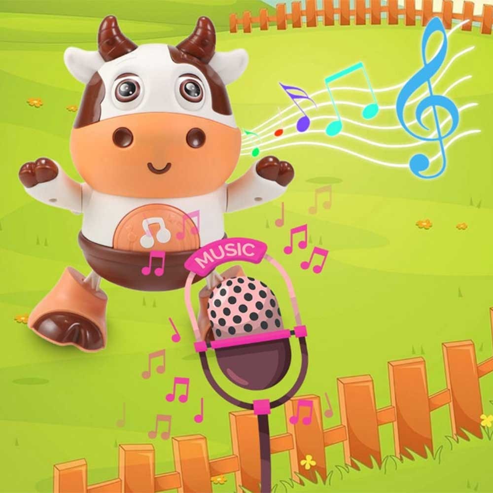 Boogie Cow Light Up Dancing Cow Light Up Dancing Cow For Active Fun ...