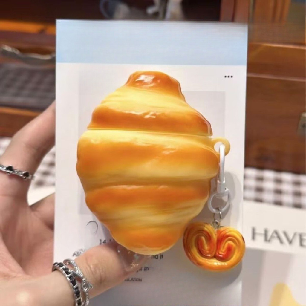 Croissant case For Anker Soundcore K20i Earphone creative Cover with ...