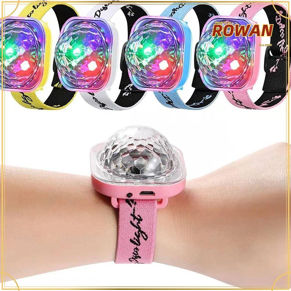 RW-HOME Wrist Disco Light, Colorful Party Bracelet Light, Sound ...