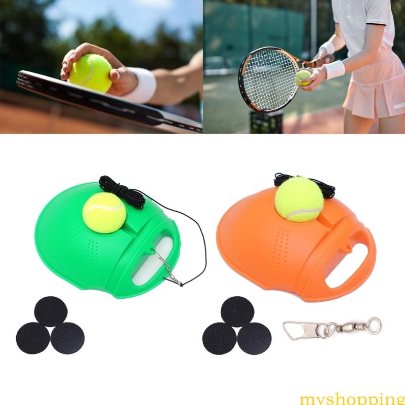 Ivy Tennis Trainer Rebounds String Solos Tennis Training Equipment Self ...