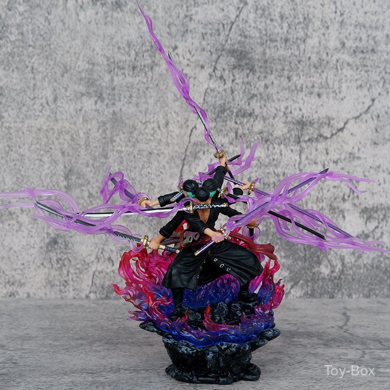 One Piece and the Country Ghost Island Asura Nine Knife Flow Three Head ...