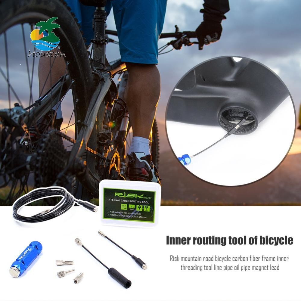 MTB Bike Internal Cable Routing Tool Bicycle Magnet Inner Cable Guide ...