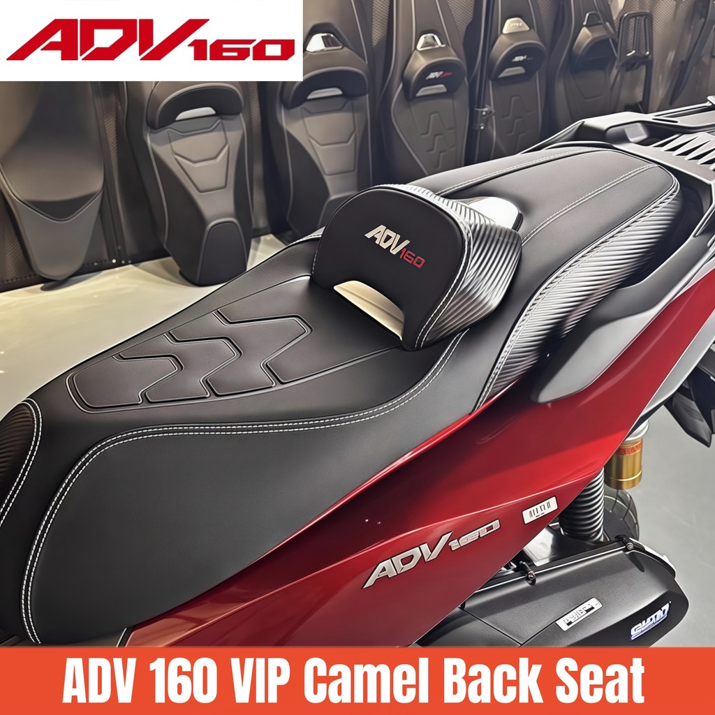 HONDA ADV 160 VIP CAMEL BACK SEAT ASSEMBLY CARBON SEAT ASSY CONFORT ...