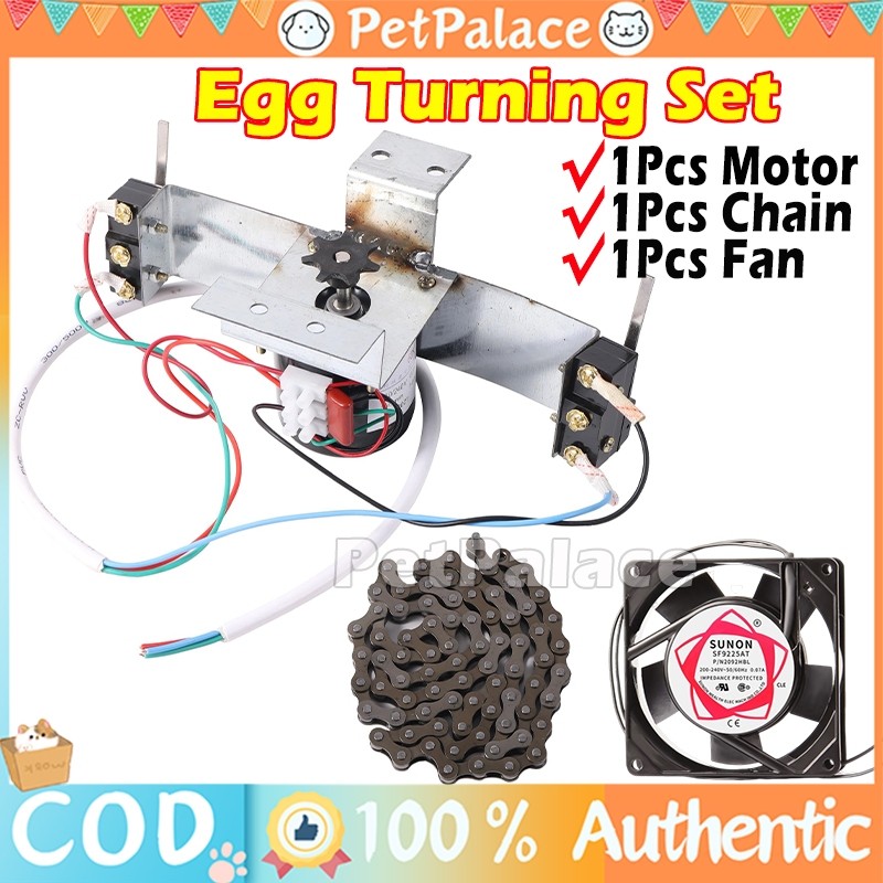 220v Egg Incubator Motor Turner with Chain for Egg Setter Incubator ...