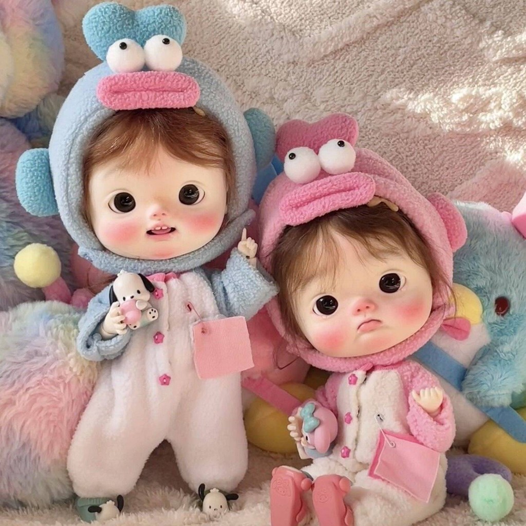 Pdd// bjd Baby Clothes Fat Point Baby Clothes Ugly Fish Suit Big Head ...
