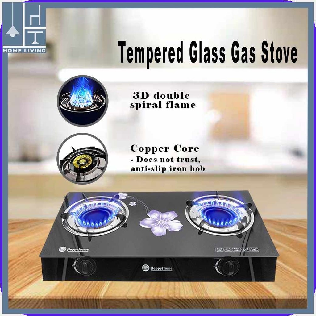 Tempered]f-Glass}q!Gas`x;Cooker&Stove&Double-burner&Gas&Stove&Stainless ...