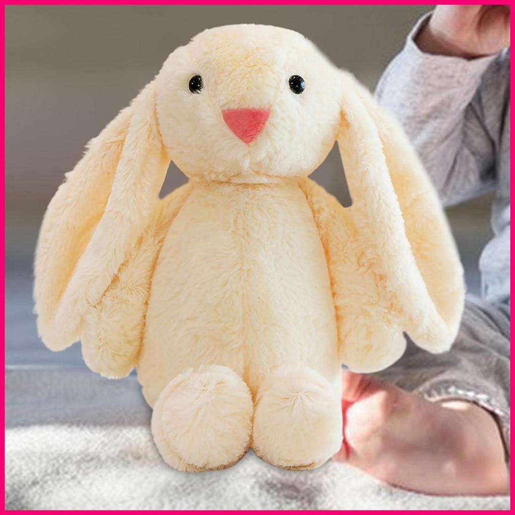 Stuffed Rabbit Plush Toy Cute Plush Stuffed Easter Bunny Plushies Soft ...