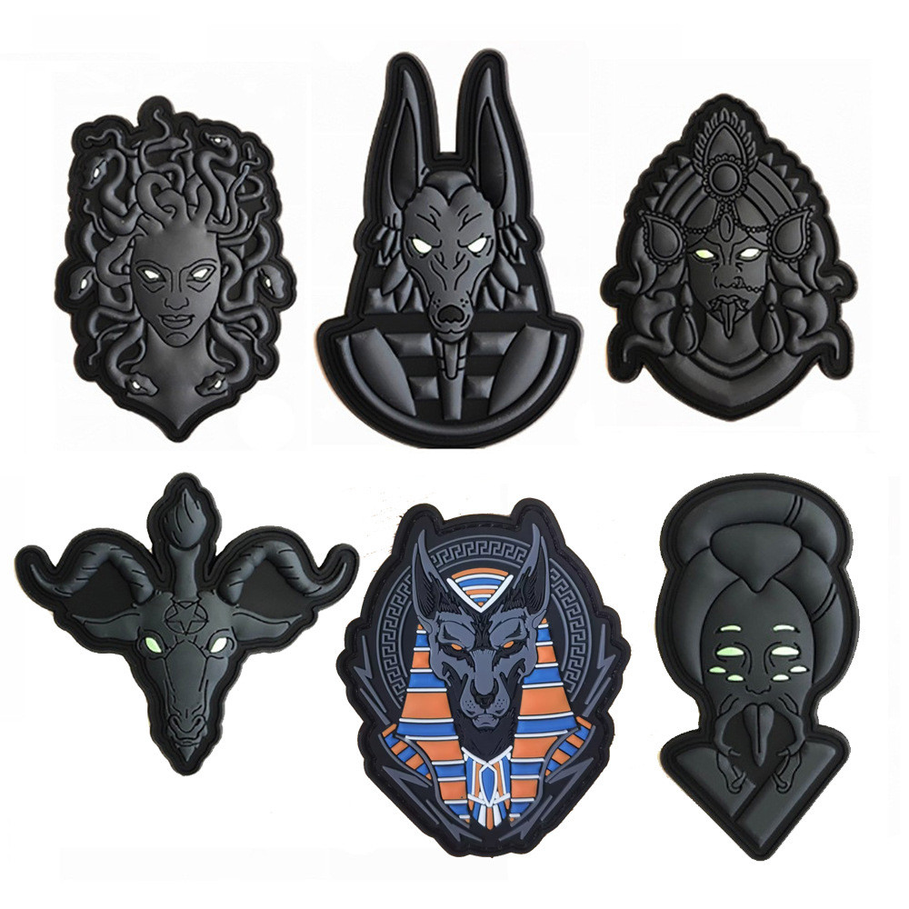 New Design Package Accessories Velcro Badge Medusa Demon Buff ...