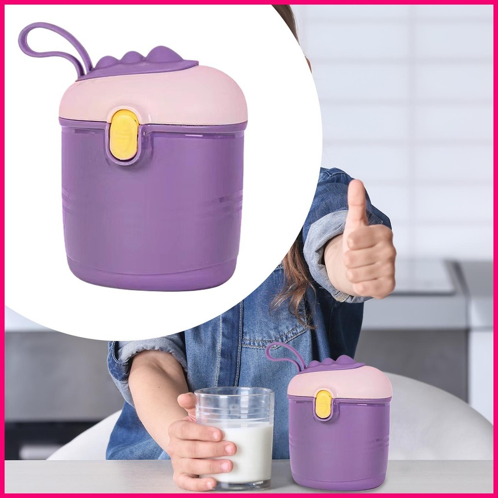 Baby Milk Dispenser Large Capacity Formula Dispenser Sealed Portable ...