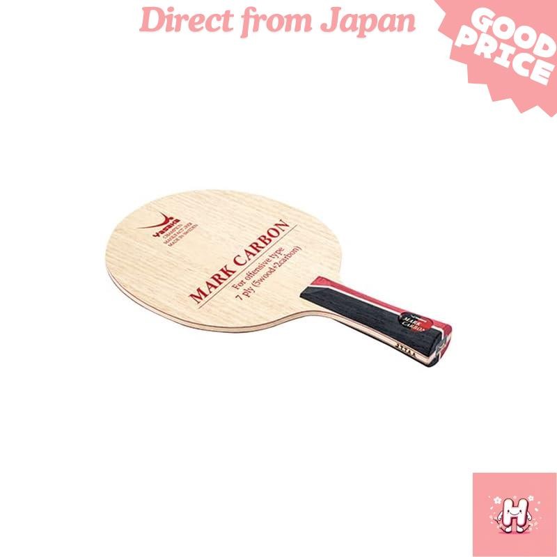 Yasaka Table Tennis Racket Mark Carbon Shakehand Offensive 5 Plywood ...