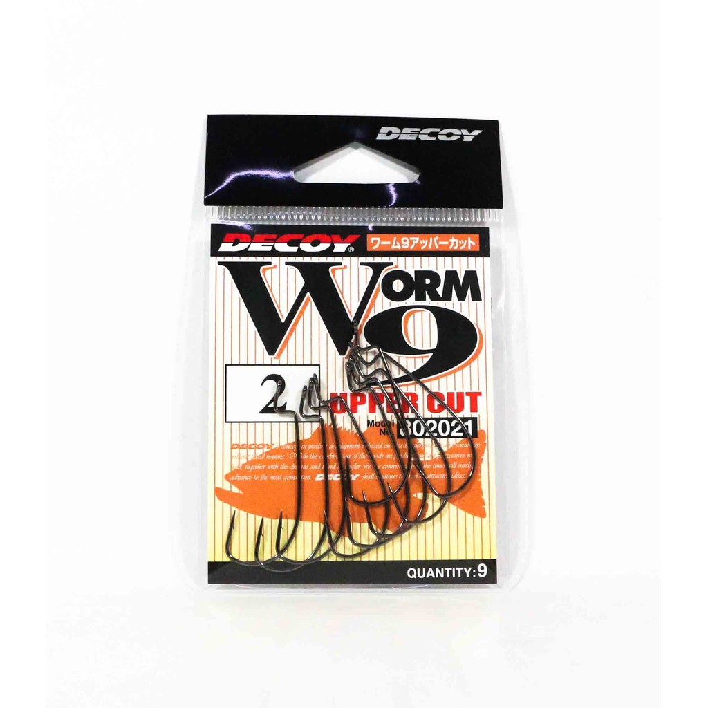 Decoy Worm 9 Upper Cut Worm Hooks Size 2 (2021) | Shopee Philippines
