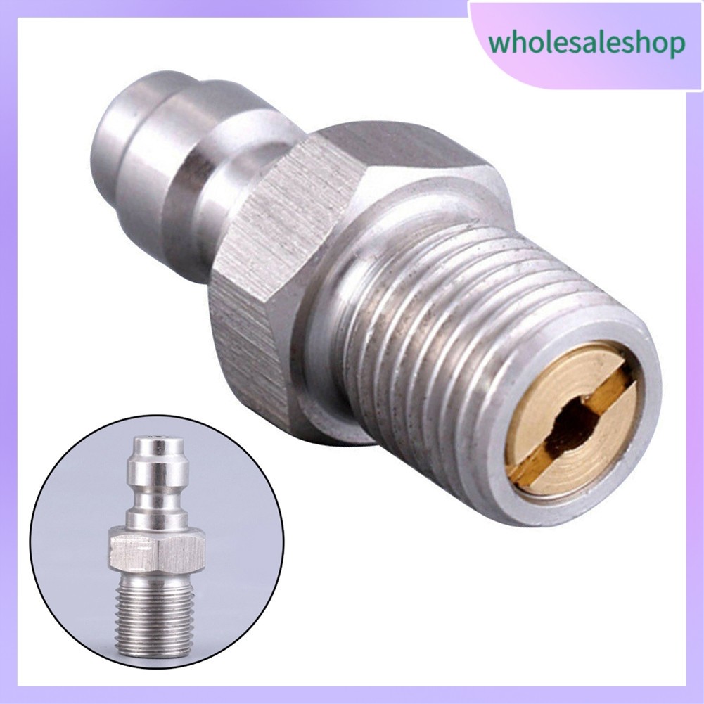 [WOES] 8mm Male Thread Quick Connection Valve PCP Fill Nipple Plug M10 ...